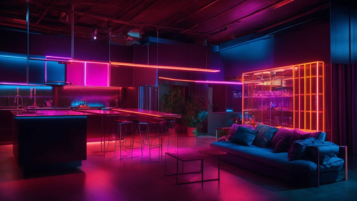 Neon Interiors: Incorporating Neon into Modern Design Spaces