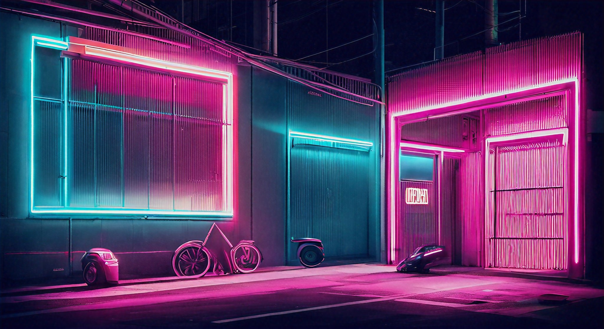 Neon Urban Art: Illuminate Streets Vibrantly